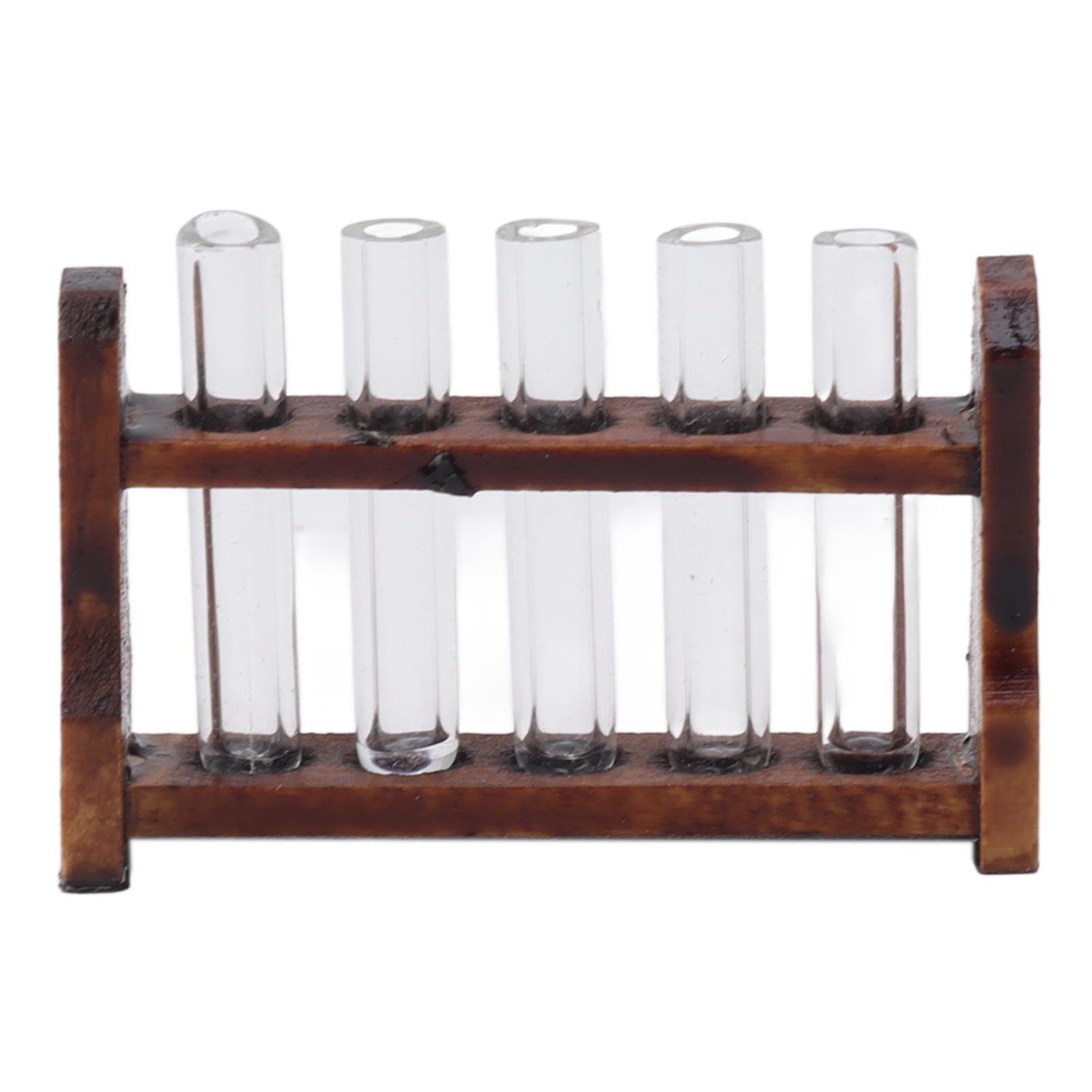 1:12 Test Tube with Rack Exquisite Simulation Mini Test Tube Toy Doll ...