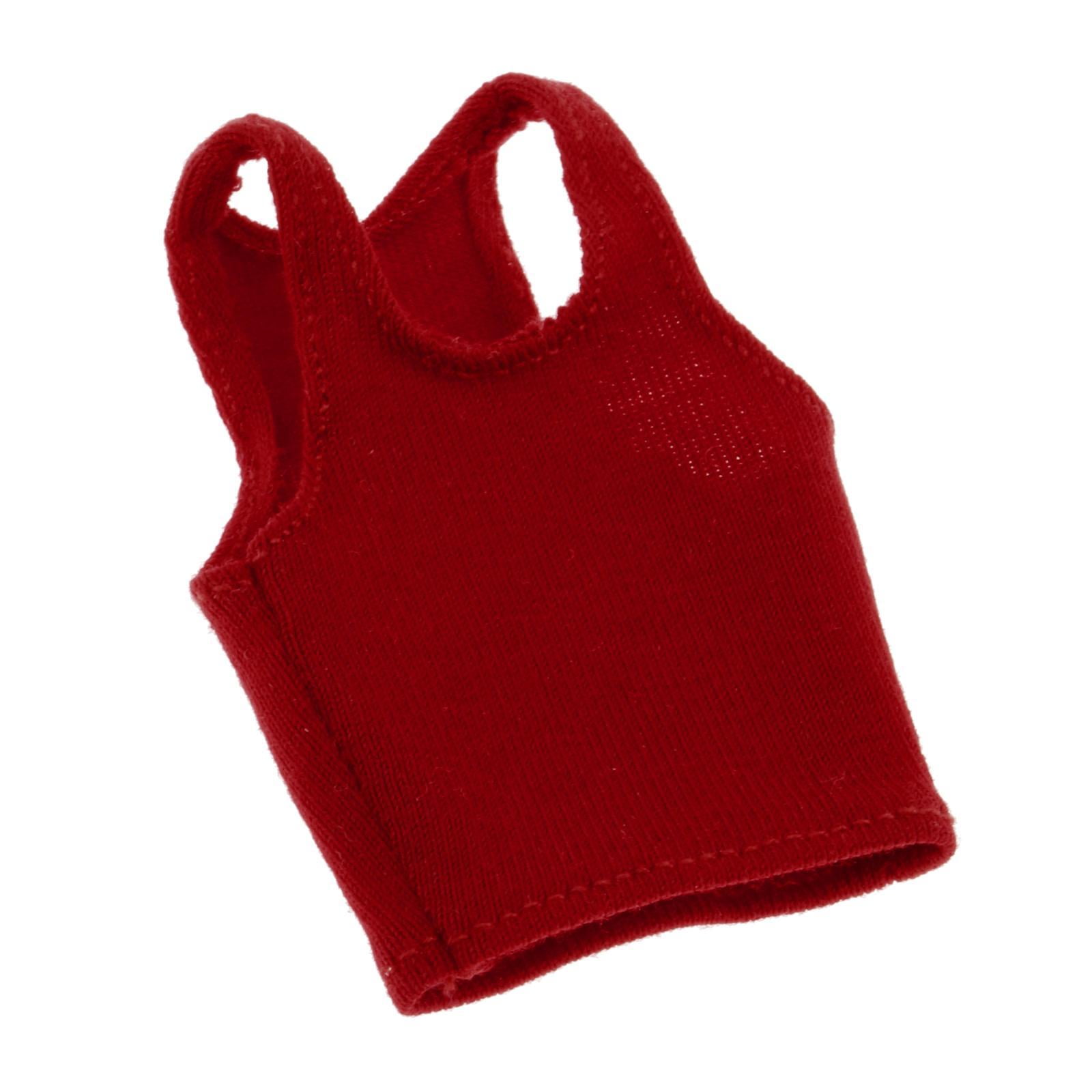 1:12 Vest Miniature Clothing Dress up Accessory DIY Accessory Cloth ...