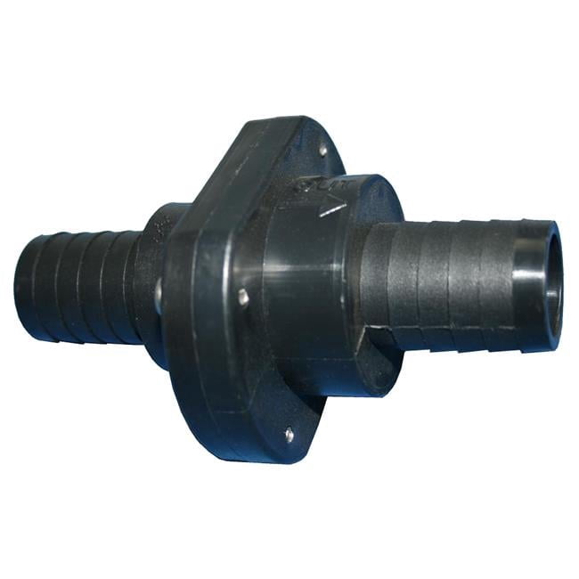 1.125 in. Double Barb Inline Scupper Check Valve, Black - Walmart.com
