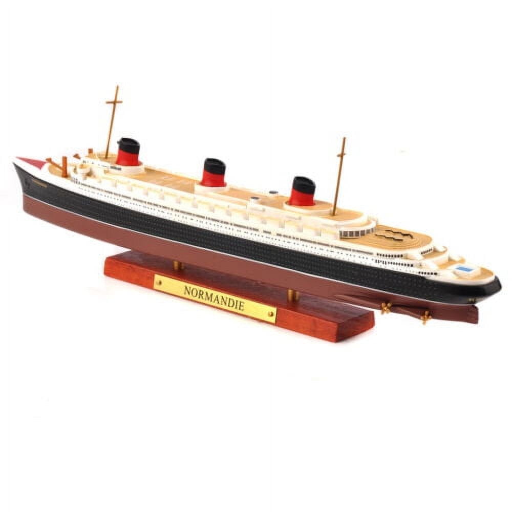 1:1250 Atlas Diecast Normandie Cruise Ship Model Boat Gift Toys For ...