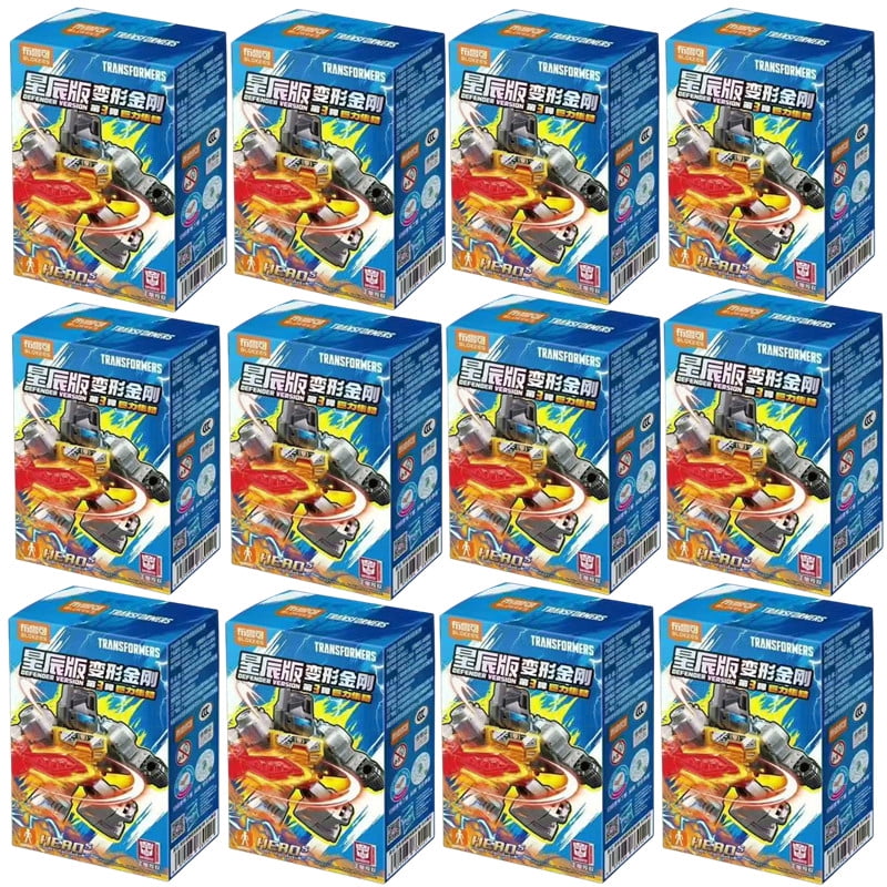 1/12Pcs Transformer building block 5.5cm Optimus Prime bumblebee ...