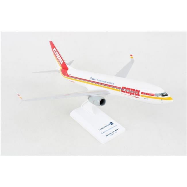 1-130 Scale Copa Airlines Boeing 737-800 75 Annv Desk Model Airplane ...