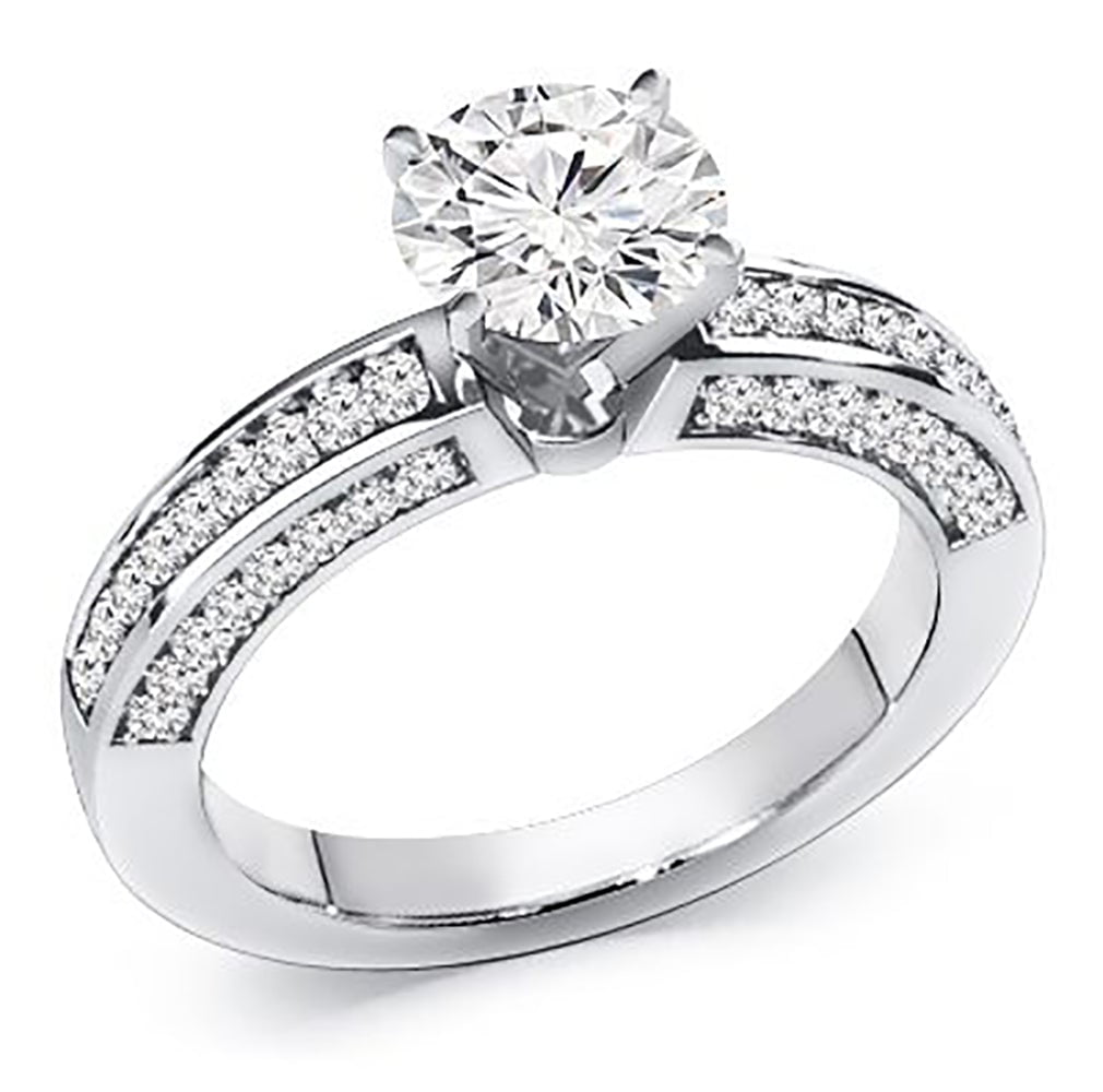 1.14 Carat Elegant Engagement Ring - Walmart.com