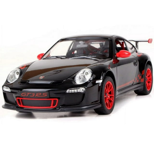 1:14 RC Porsche 911 GT3 RS - Black - Radio Controlled Car with Full ...