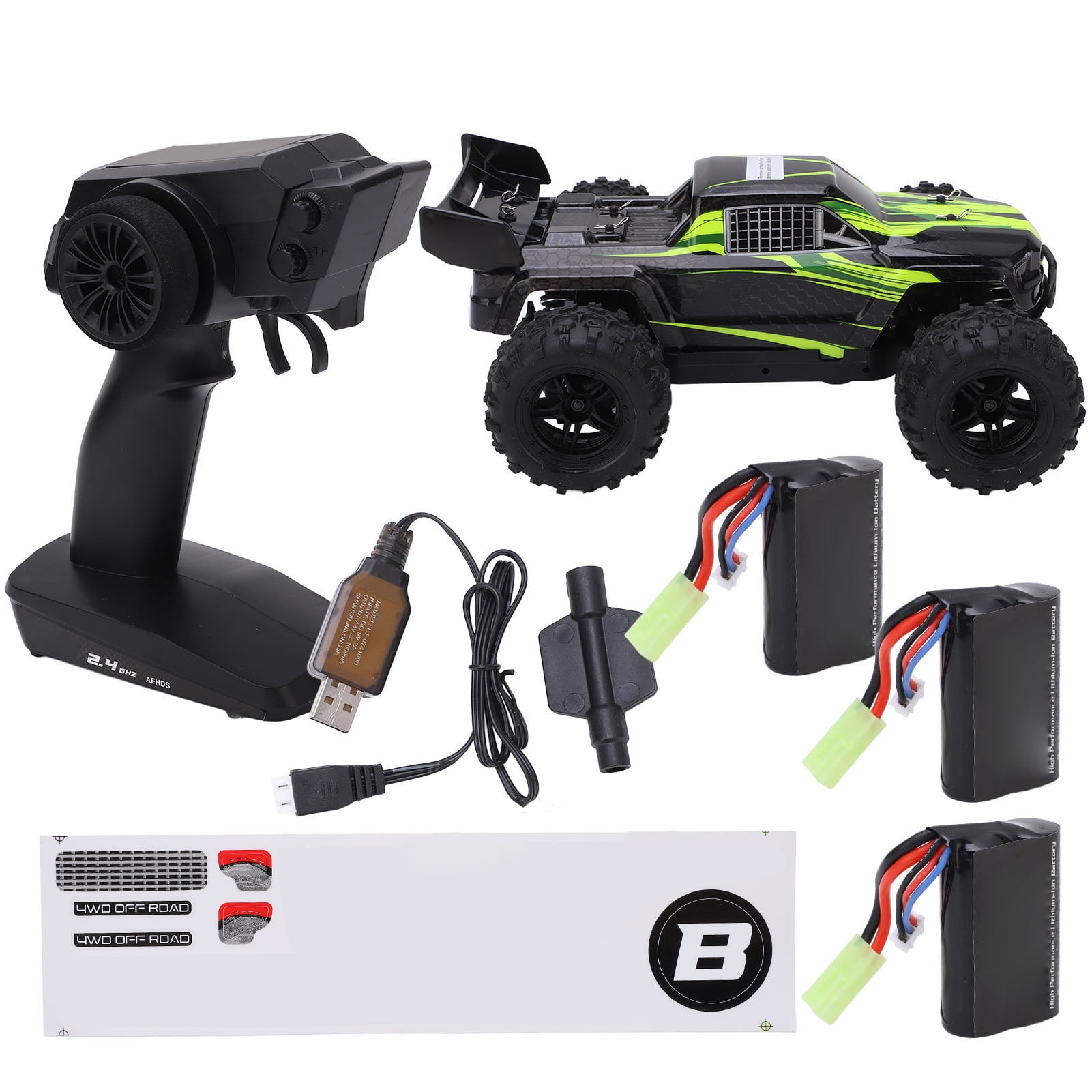 1/14 Scale RC Off-Road Pickup Truck, 2.4Ghz Remote Control Car ...