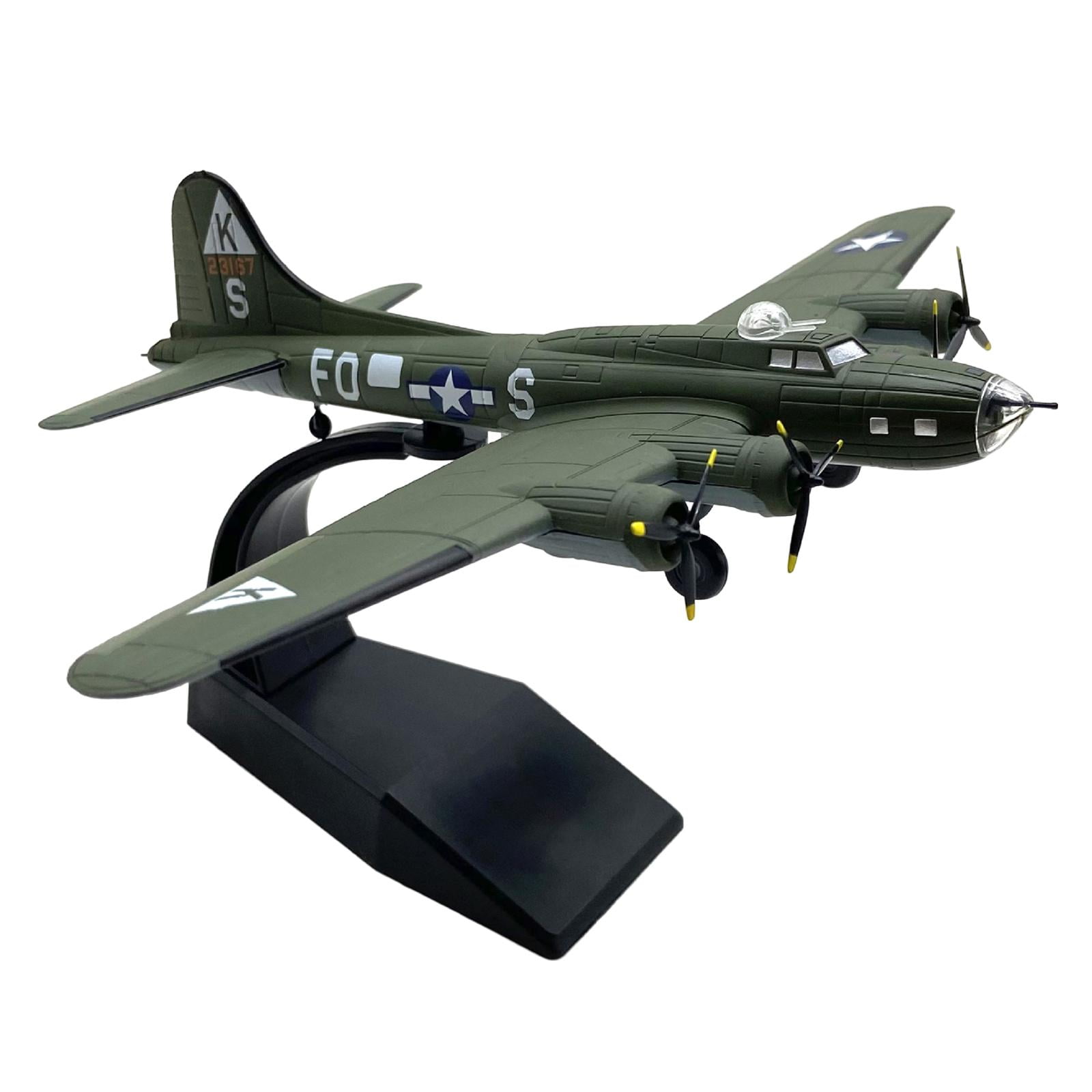 1: 144 Alloy US B 17 Aircraft Model with Display Stand Airplane Model ...