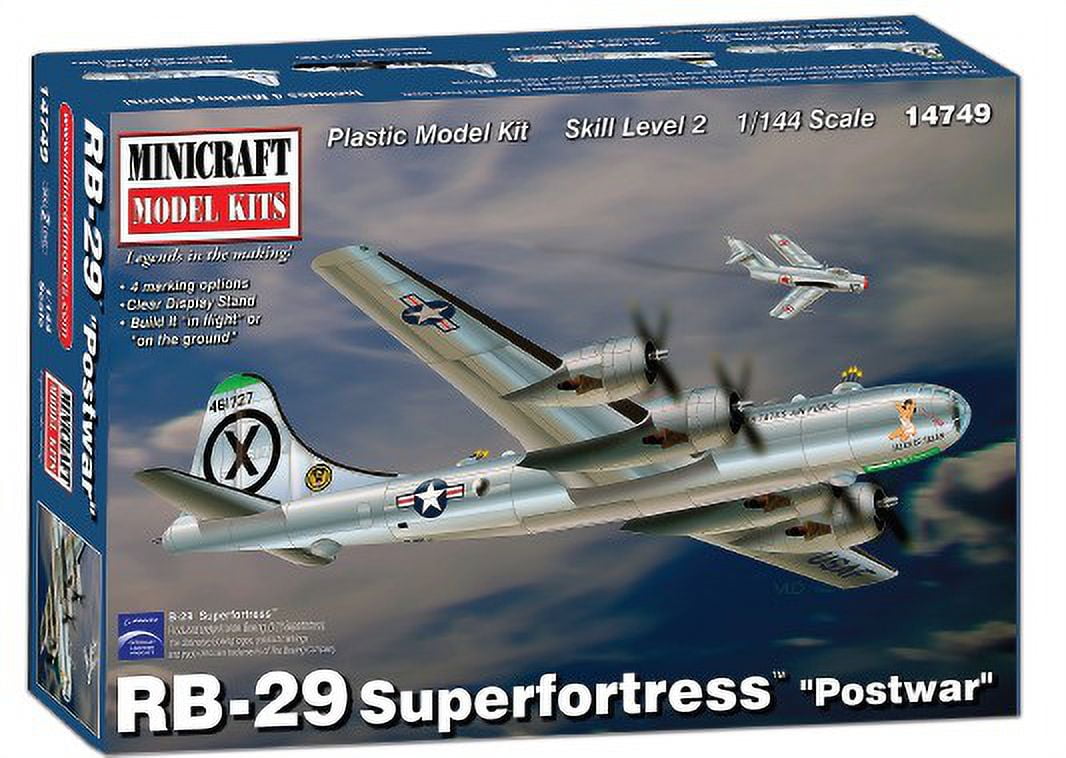 Minicraft Models 014749 1/144 RB-29 Superfortress Model Kit - Walmart.com