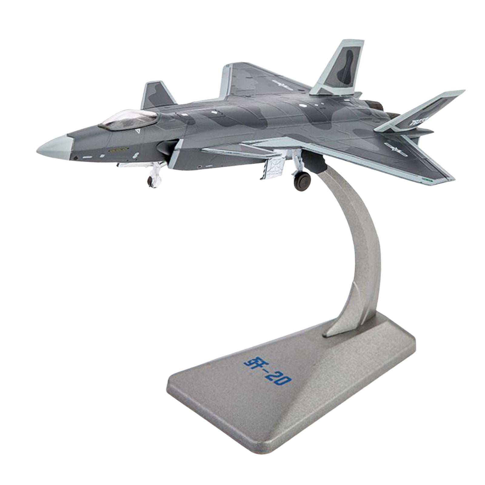 1:144 Metal J-20 Planes Model Airplane Model Fighter Aircraft Airplane ...