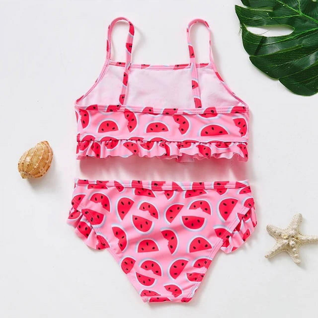1~14Y Girls Swimsuit Girls swimwear Two pieces Kids Bikini set Biquini ...