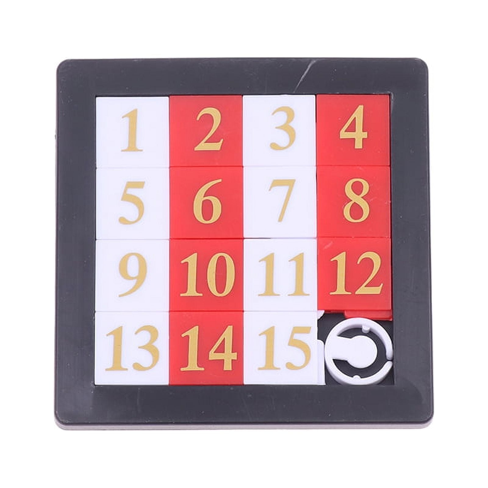 1-15 Number Slide Puzzle Brain Puzzle Games Exercise The Brain ...