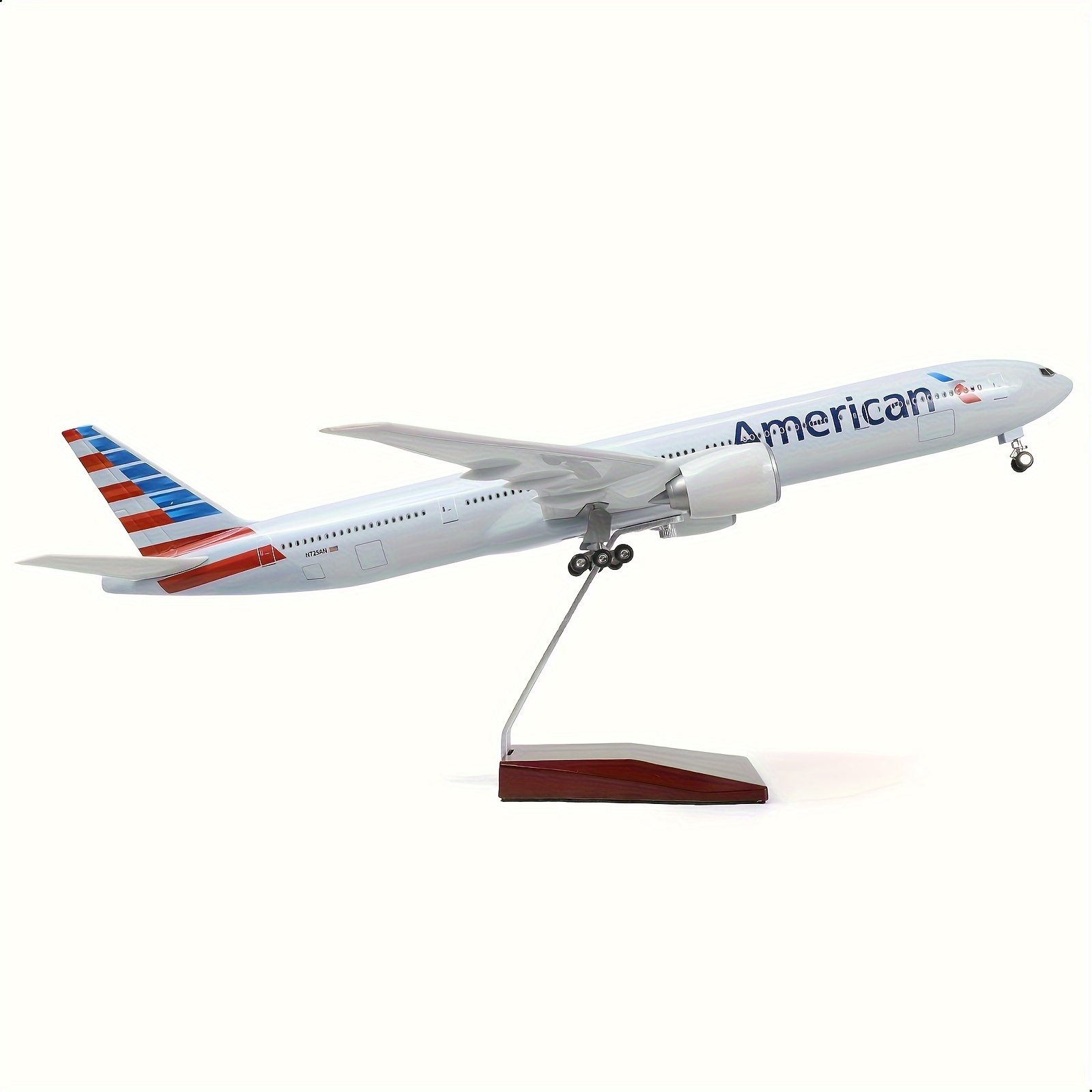 1/150 Boeing 777-300ER AA Airlines 18.5 inchs Large Model Diecast ...