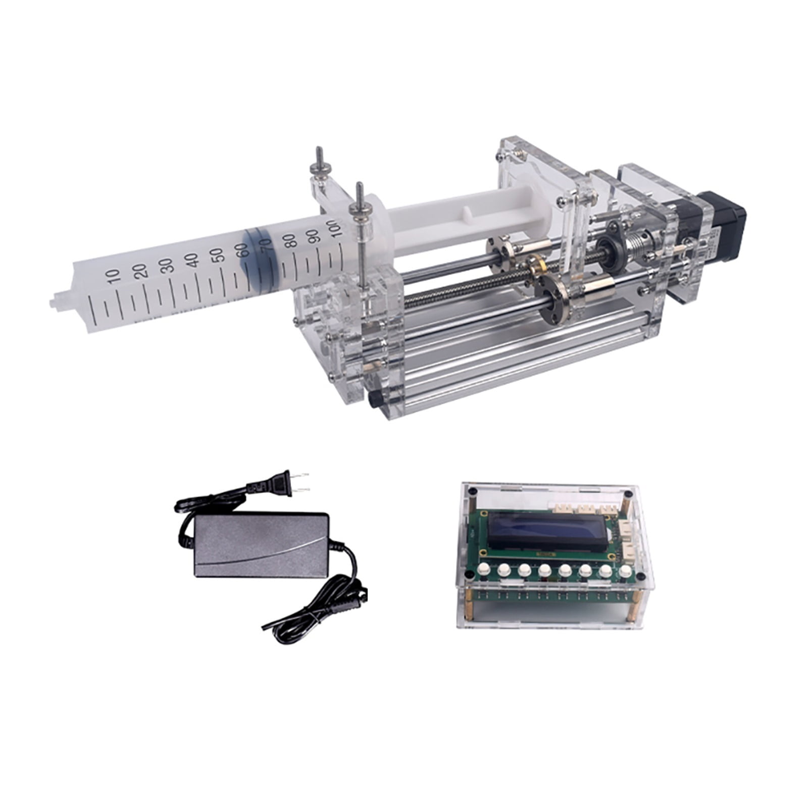 1-150ML Laboratory Micro Syringe Pump Desktop Precision Electric ...
