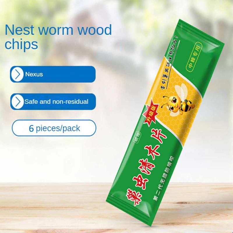 1-15PCS Clean Wood Chips Bee Wax Worm Killer Kill Beehive Insect ...