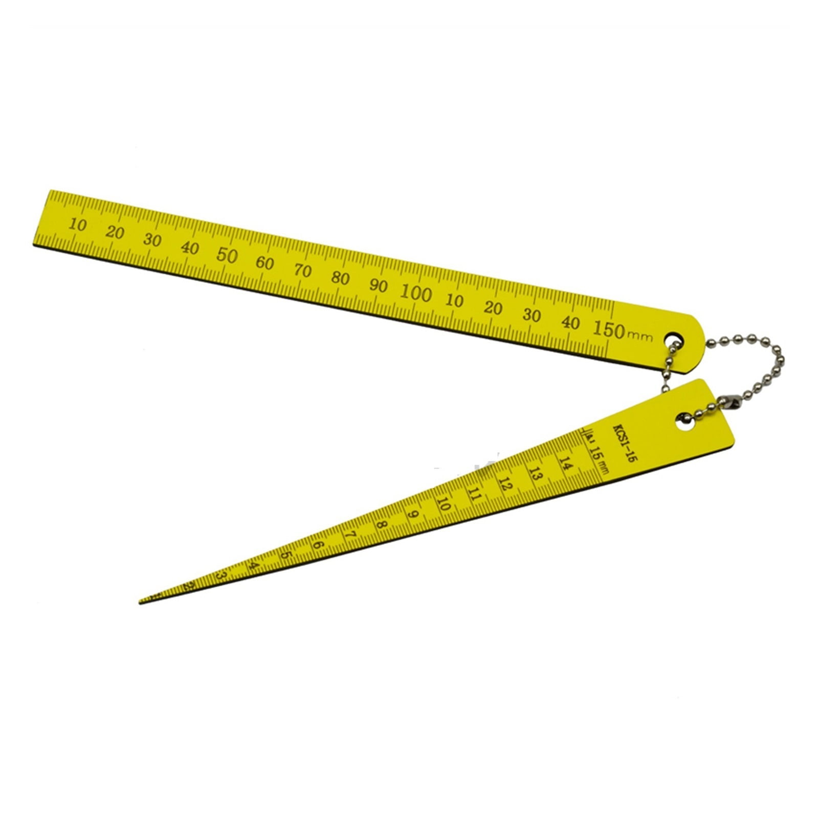 1-15mm plastic Toper Weld Gage with 150mm Straight Scale Inspection ...