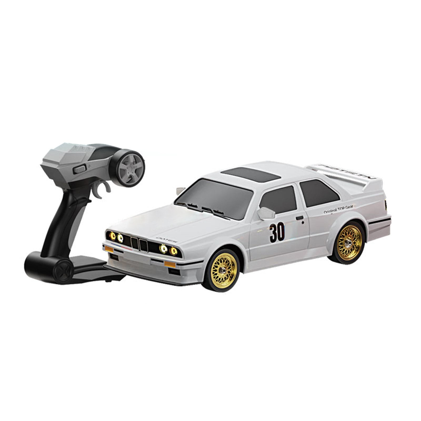 1/16 2.4GHz Remote Control 4WD Drift Car 30km/h with Lights - Walmart.com