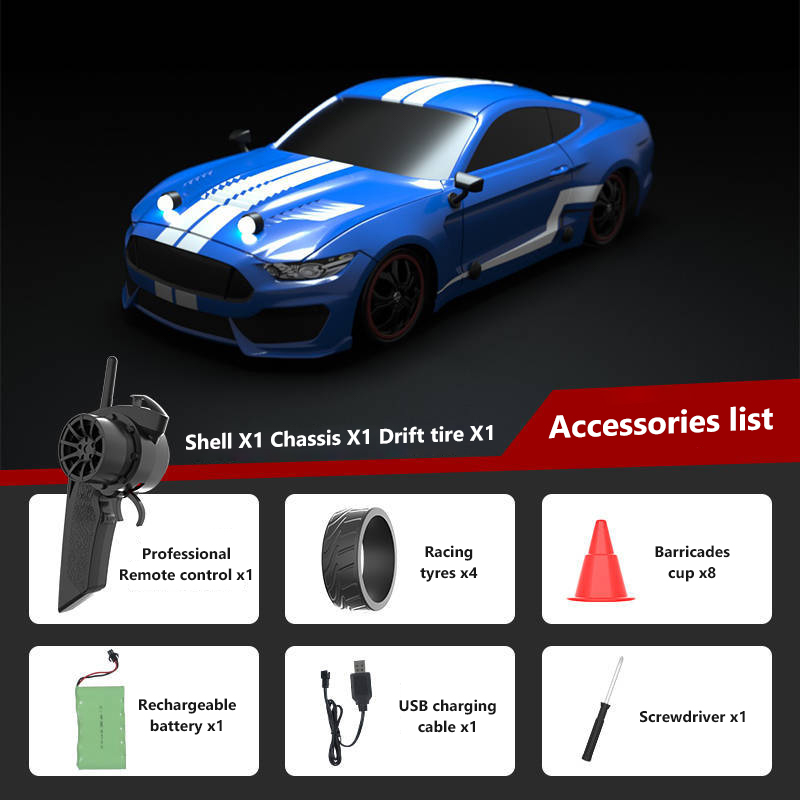 1:16 4wd rc drift car racing 2.4g remote control car four-wheel drive ...