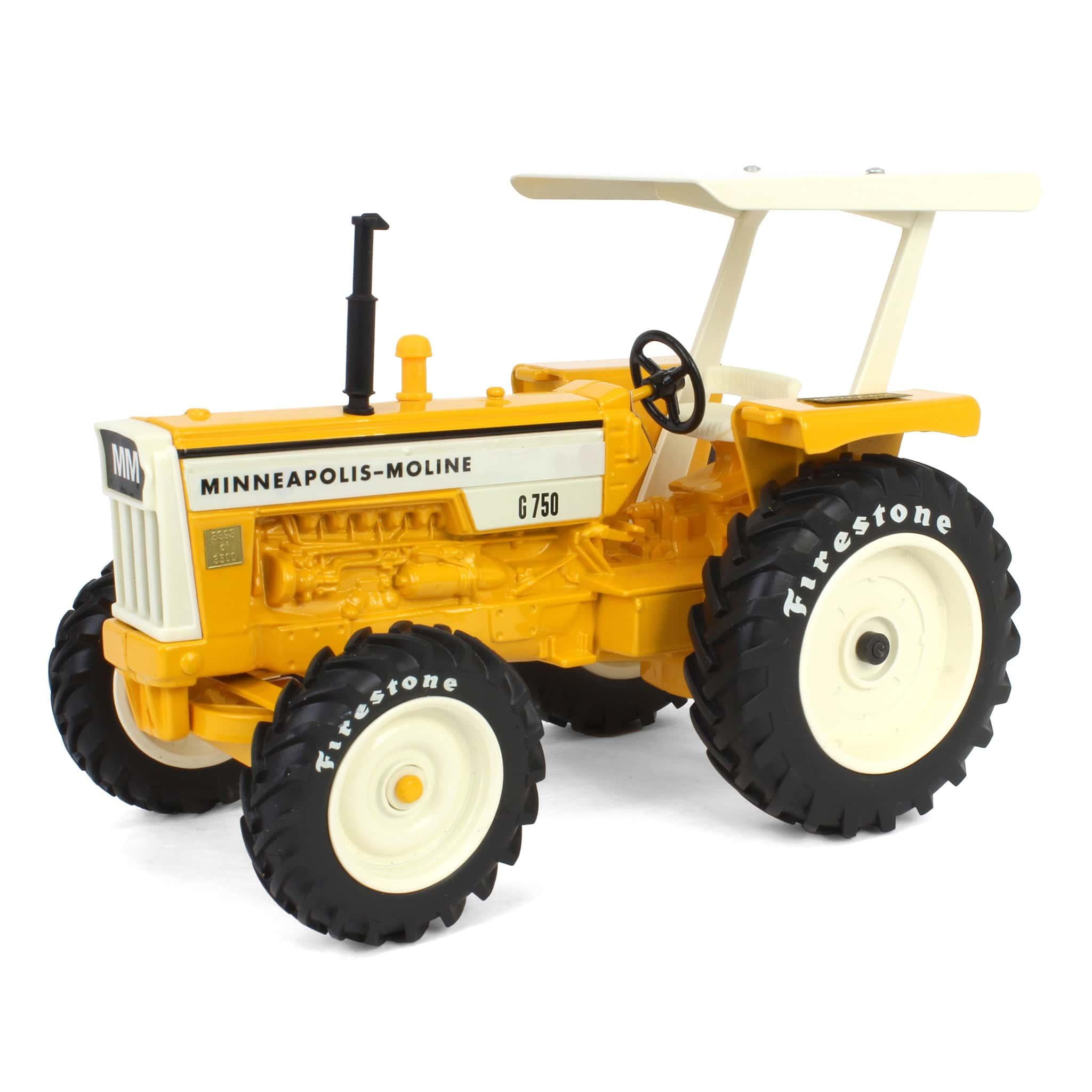 1/16 #8 Firestone Minneapolis Moline G750 ROPS & White Letter Tires ...