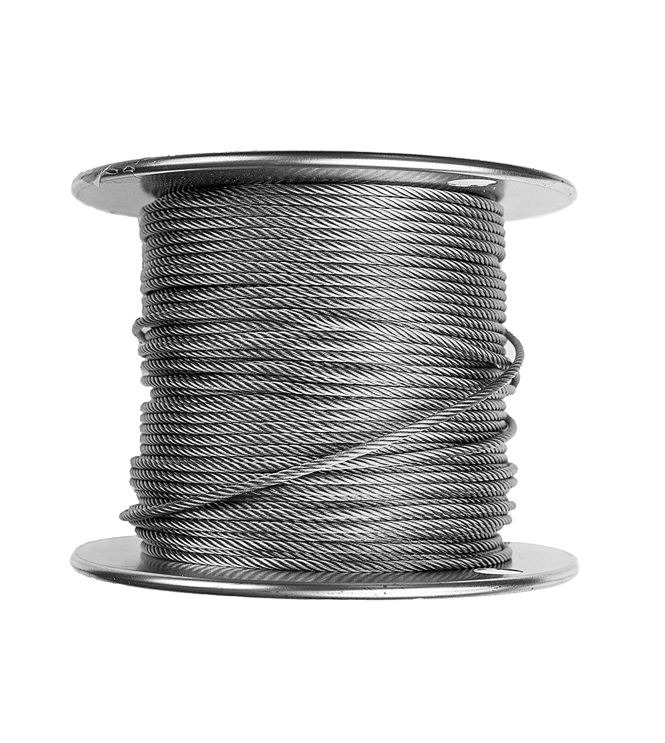 1/16-Inch Galvanized Steel Wire Rope – 7x7 Aircraft Cable, 1000 ft ...