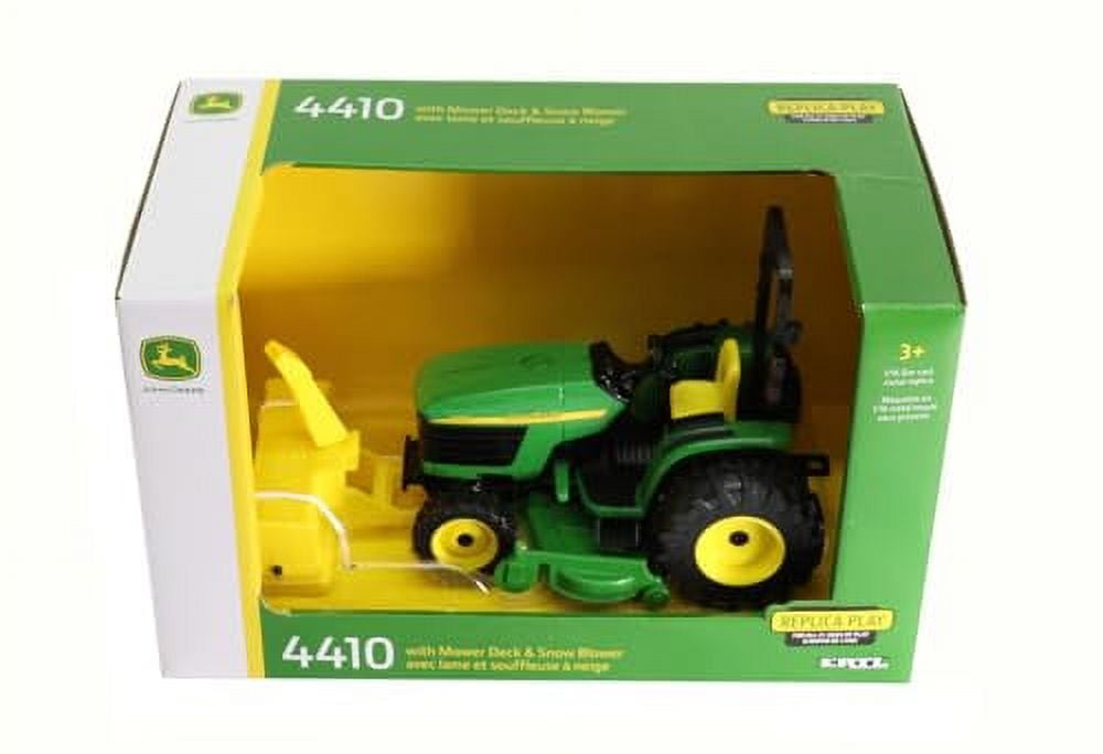 1/16 John Deere 4410 with Mower Deck and Snow Blower Toy - LP83254 ...