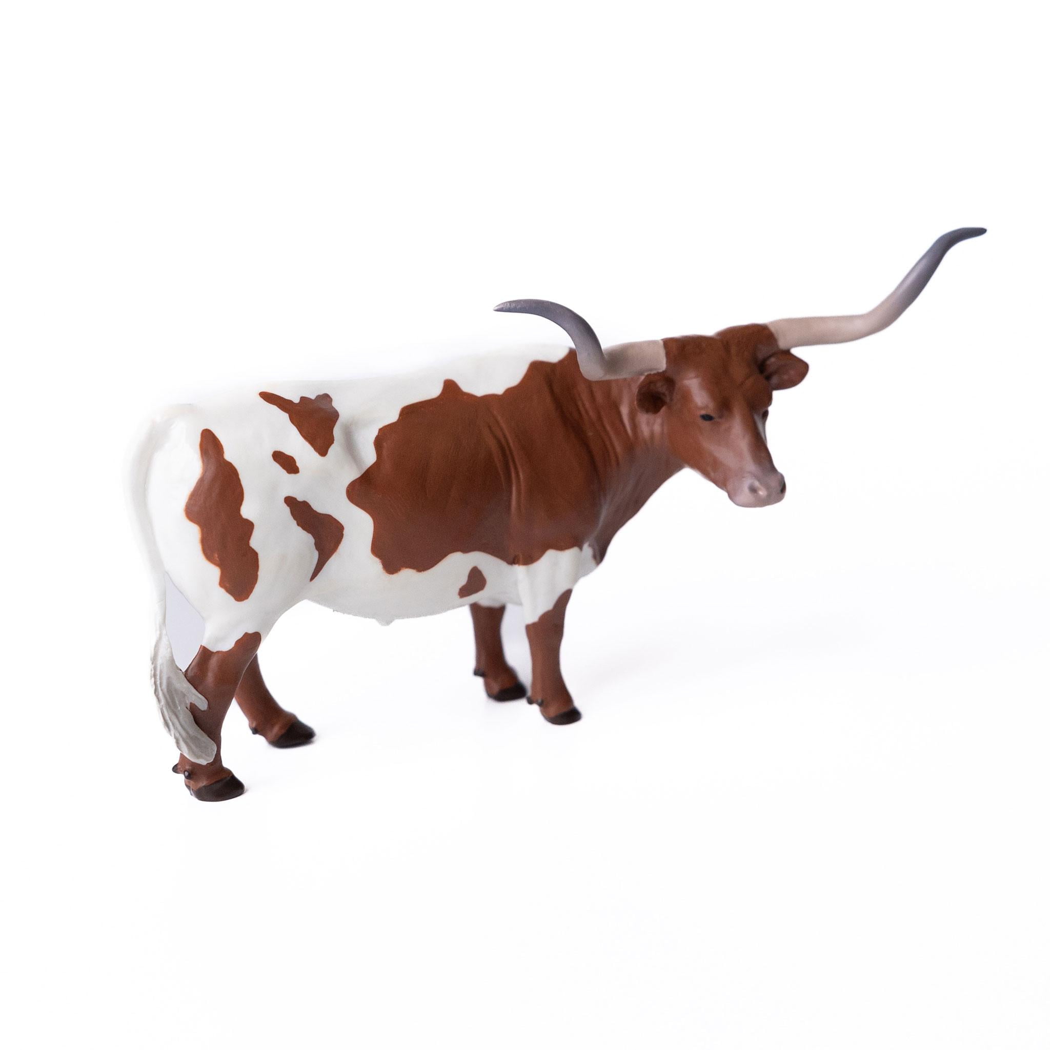 1/16 Little Buster Toys Texas Longhorn Bull Figure 500271 - Walmart.com