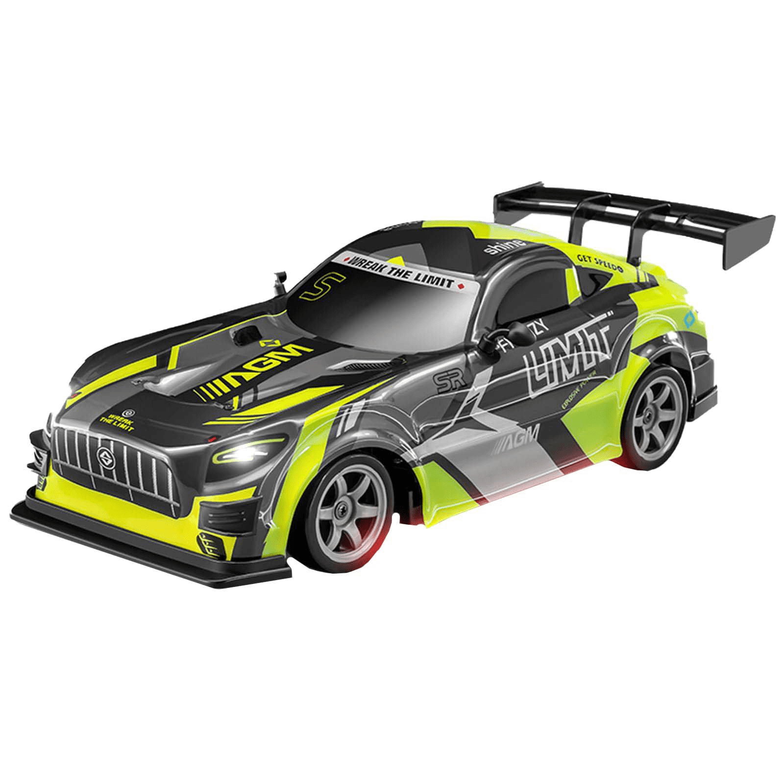 1:16 RC Drift Car 25KM/H 4WD High Speed Remote Cars For Kids With LED ...