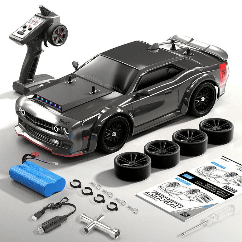 1/16 RC Drift Car, 70KM/H 4WD High Speed Remote Control Cars for Kids ...