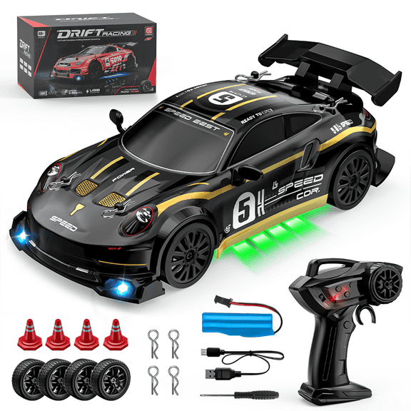 Clearance Remote Control Car, 4Wd High Speed Drifting Rc Cars with Led ...