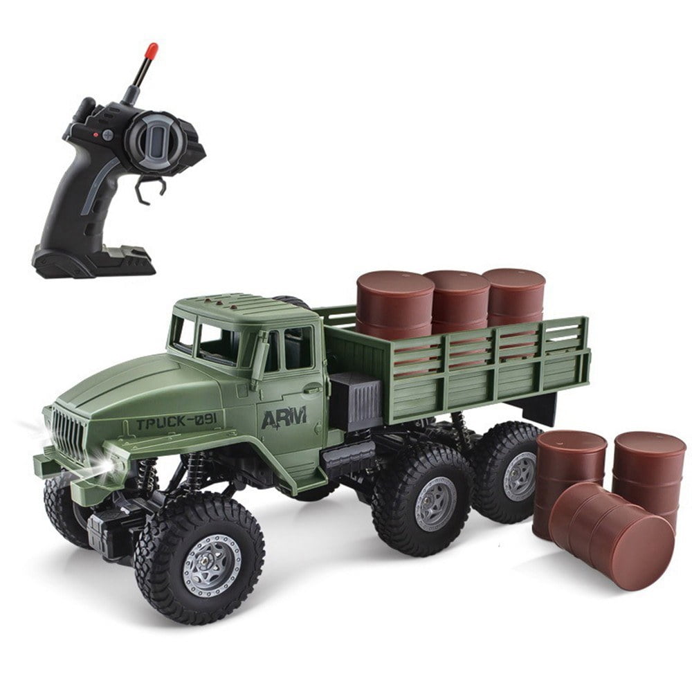 1/16 Remote Control Military Command Vehicle 6WD Off-Road Truck with ...