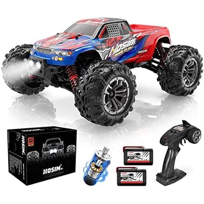 1-16 Scale 40 Plus KPH All Terrain Race Car, 4WD Waterproof High Speed ...