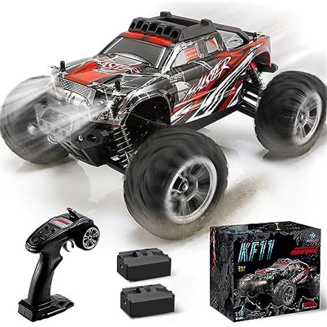 1-16 Scale 42km-h High-Speed 4WD Fast Remote Control Car with Two ...