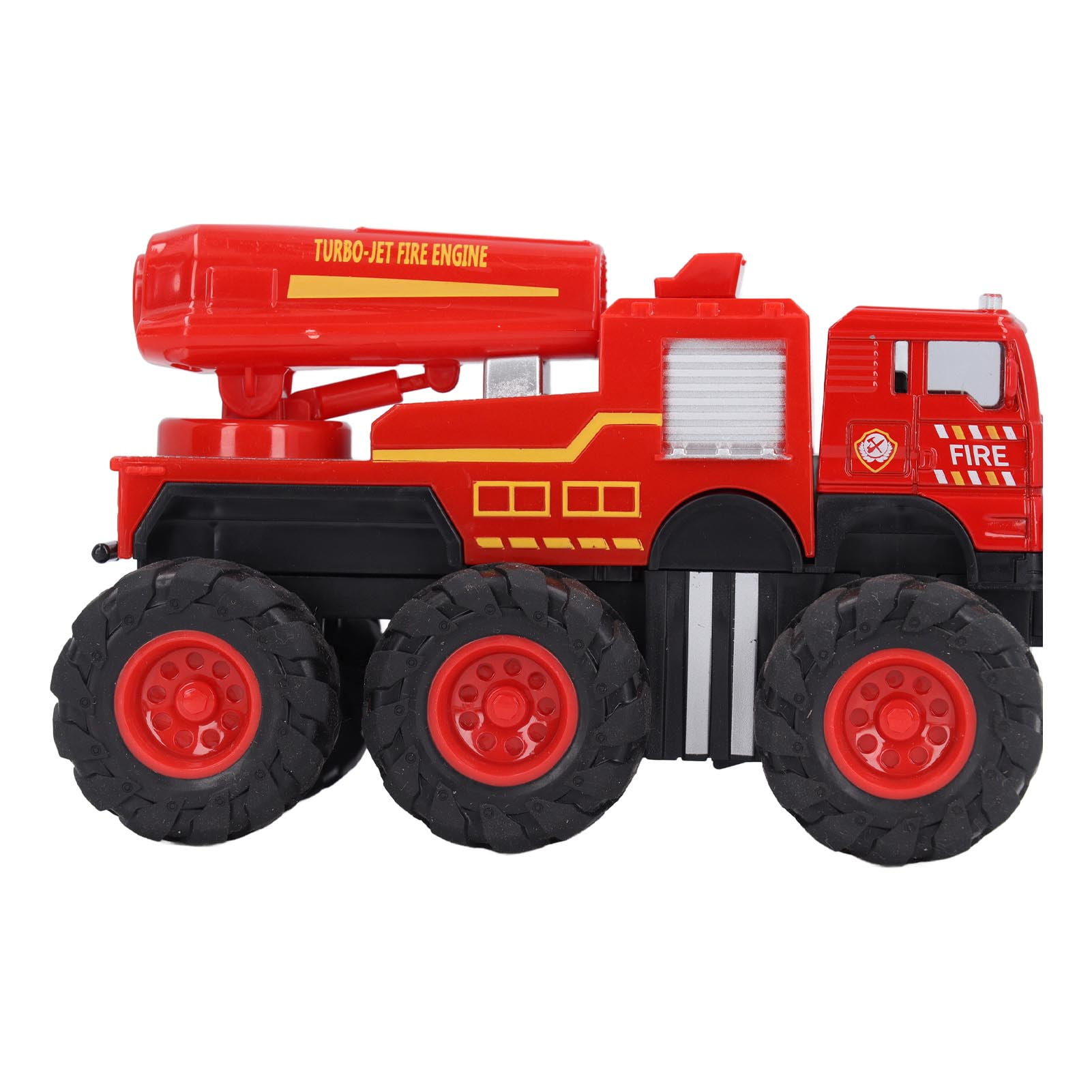 1:16 Scale Diecast Fire Truck Vehicles With 6 Wheel Drive Fire Engine ...