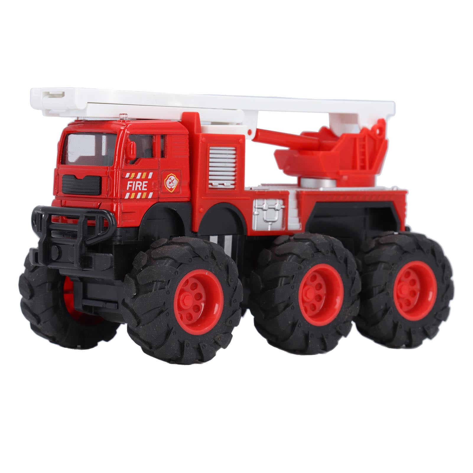 1:16 Scale Diecast Fire Truck Vehicles With 6 Wheel Drive Fire Engine ...