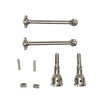 CNC Metal Front Rear Axle Assembly for WPL 1/16 Scale RC Car Pickup ...