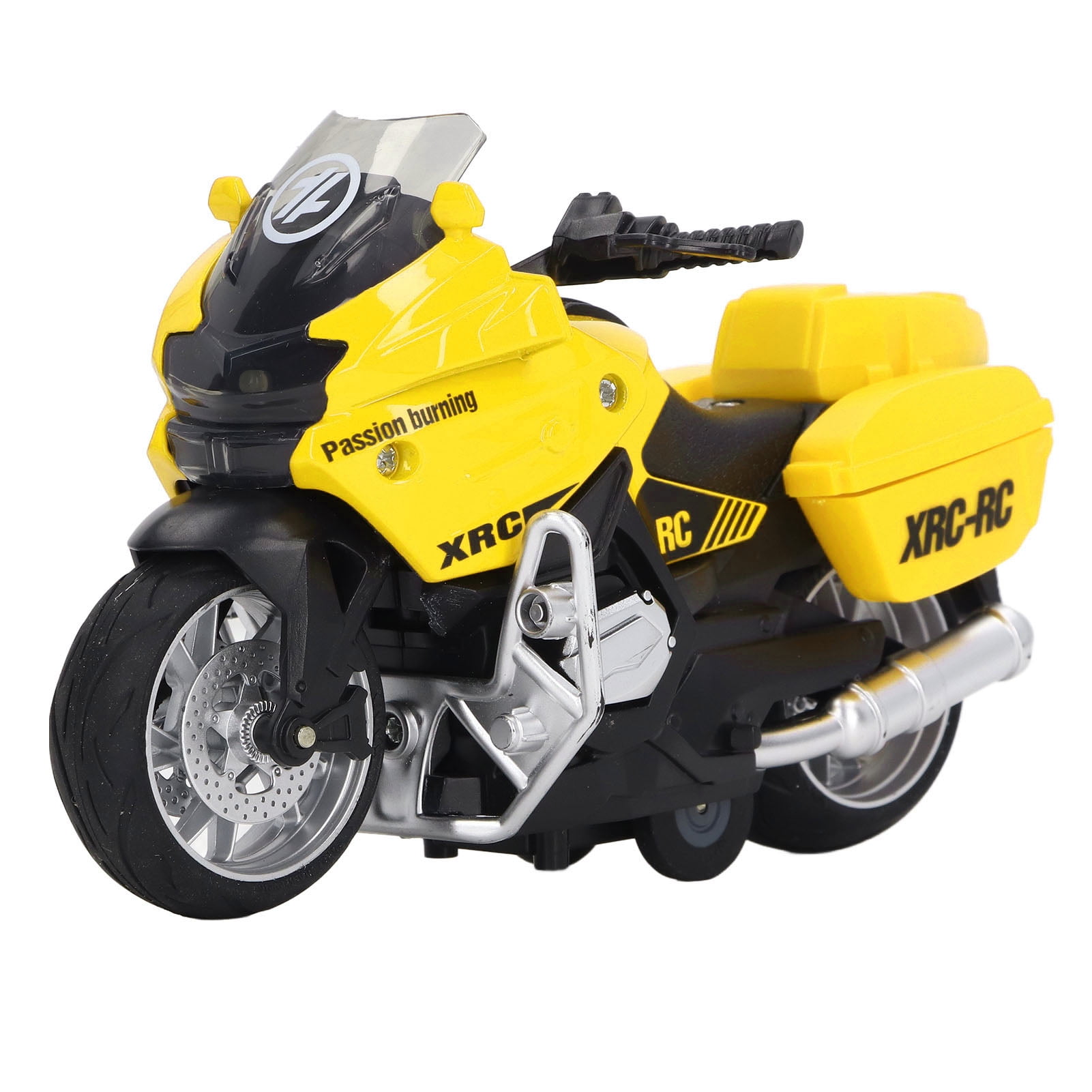 1:16 Scale Motorcycle Toy Alloy Sound Light Educational Portable ...