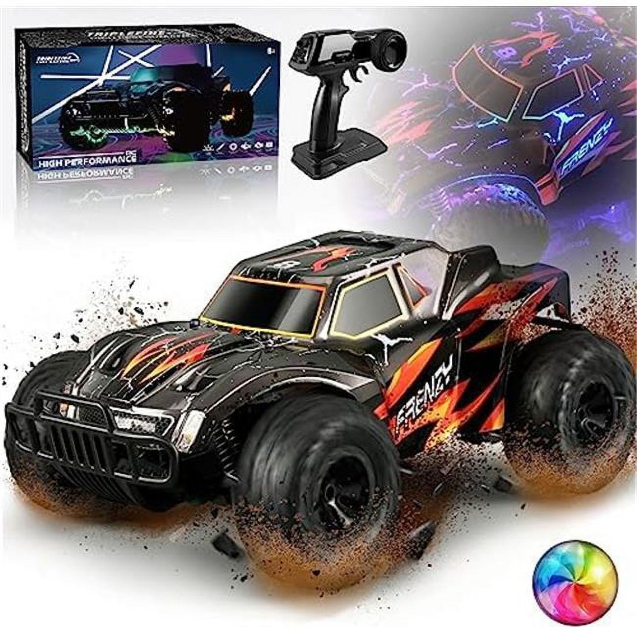 1-16 Scale Off Road 30km High Speed 2 Battery Remote Control Car with 2 ...