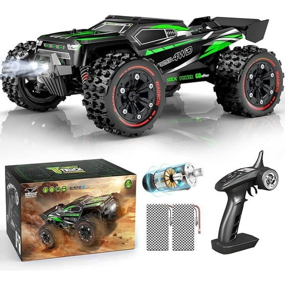 1:16 Scale All Terrain Fast RC Cars, 40KM/H High Speed 4WD Remote Control Car with 2 ...