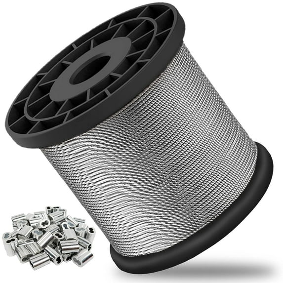 1/16 Wire Rope, 304 Stainless Steel Cable, Aircraft Cable, 800FT With ...