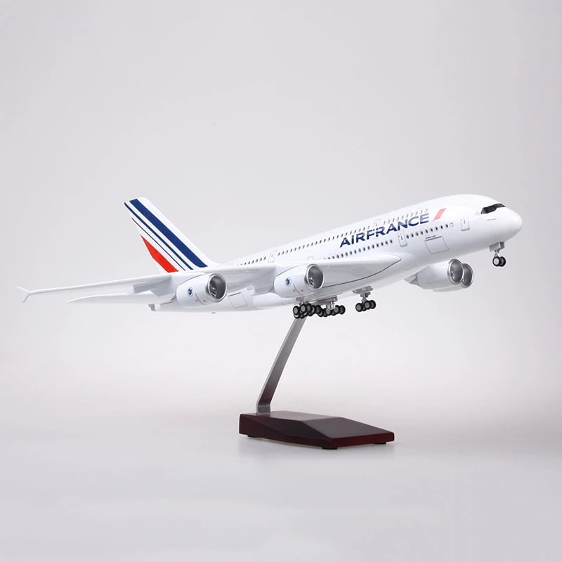 1:160 Scale Large Model Airplane Airbus A380 Air France Plane Model ...