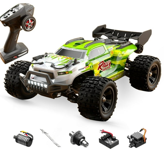 1:18 Brushless 4WD RC Monster Truck, Full-Scale High-Speed Off-Road ...