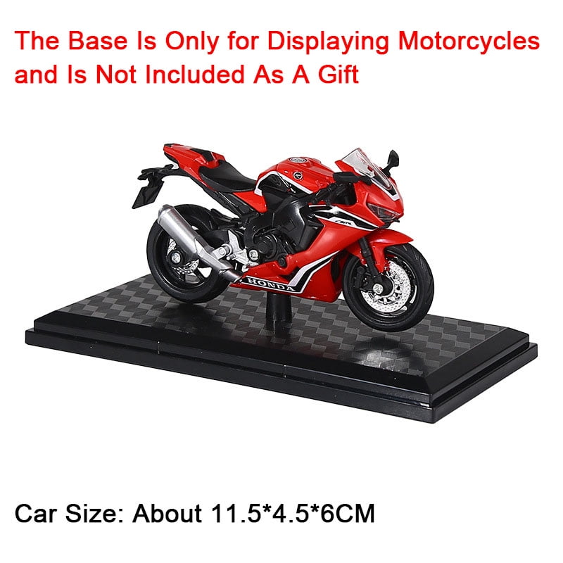 1:18 HAYABUSA GSX1000R R1 Motorcycle Toy Alloy Body Rubber Tires ...