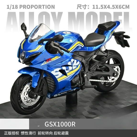 1:18 Hayabusa R1 GSX1000R CBR 1000RR Motorcycle Model Toy Vehicle ...