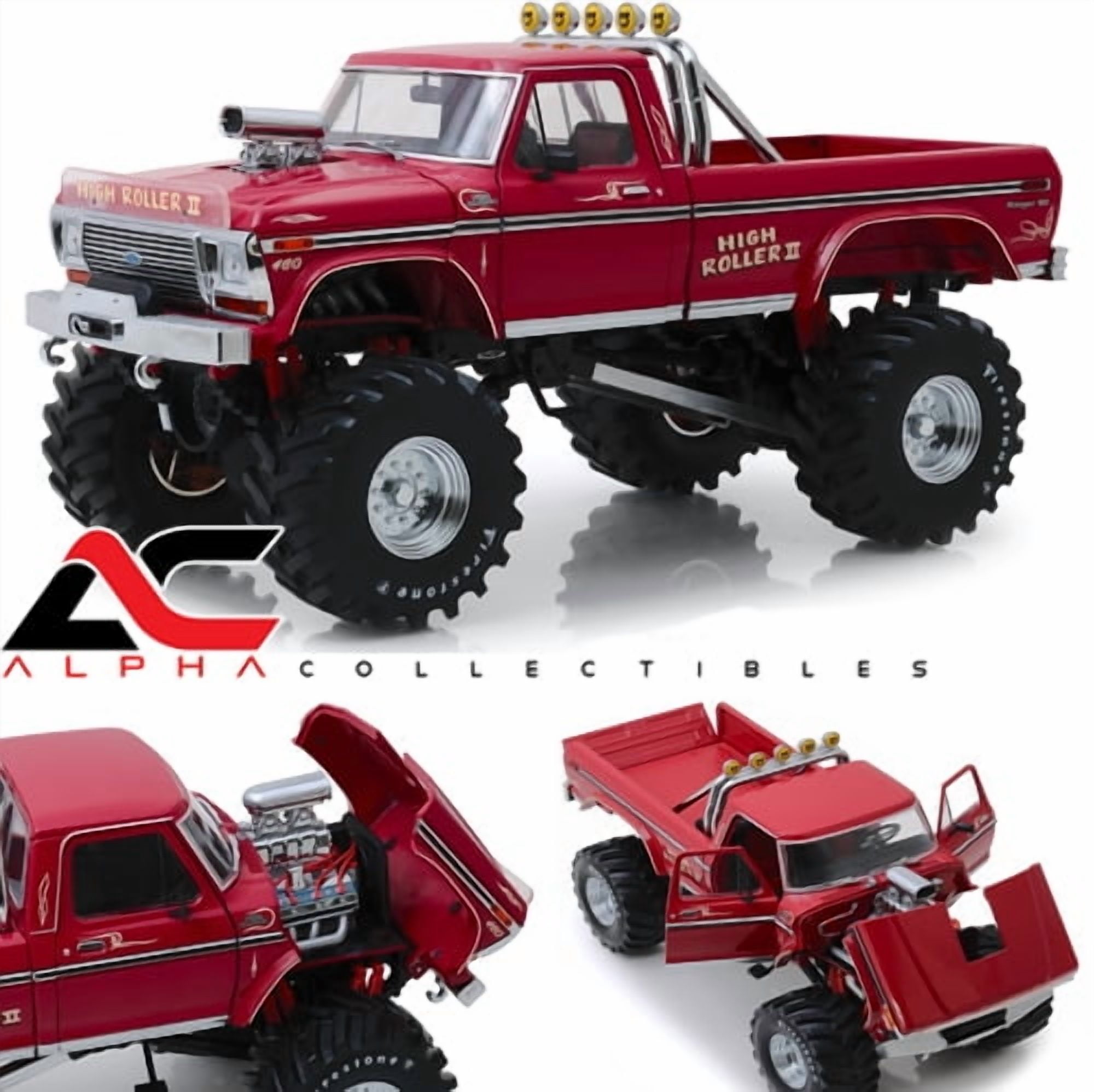 1:18 Kings of Crunch - High Roller II - 1979 Ford F-250 Monster Truck ...