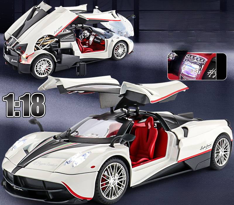 1: 18 Large Alloy Car Model Supercar Collection Toy Driver Office ...