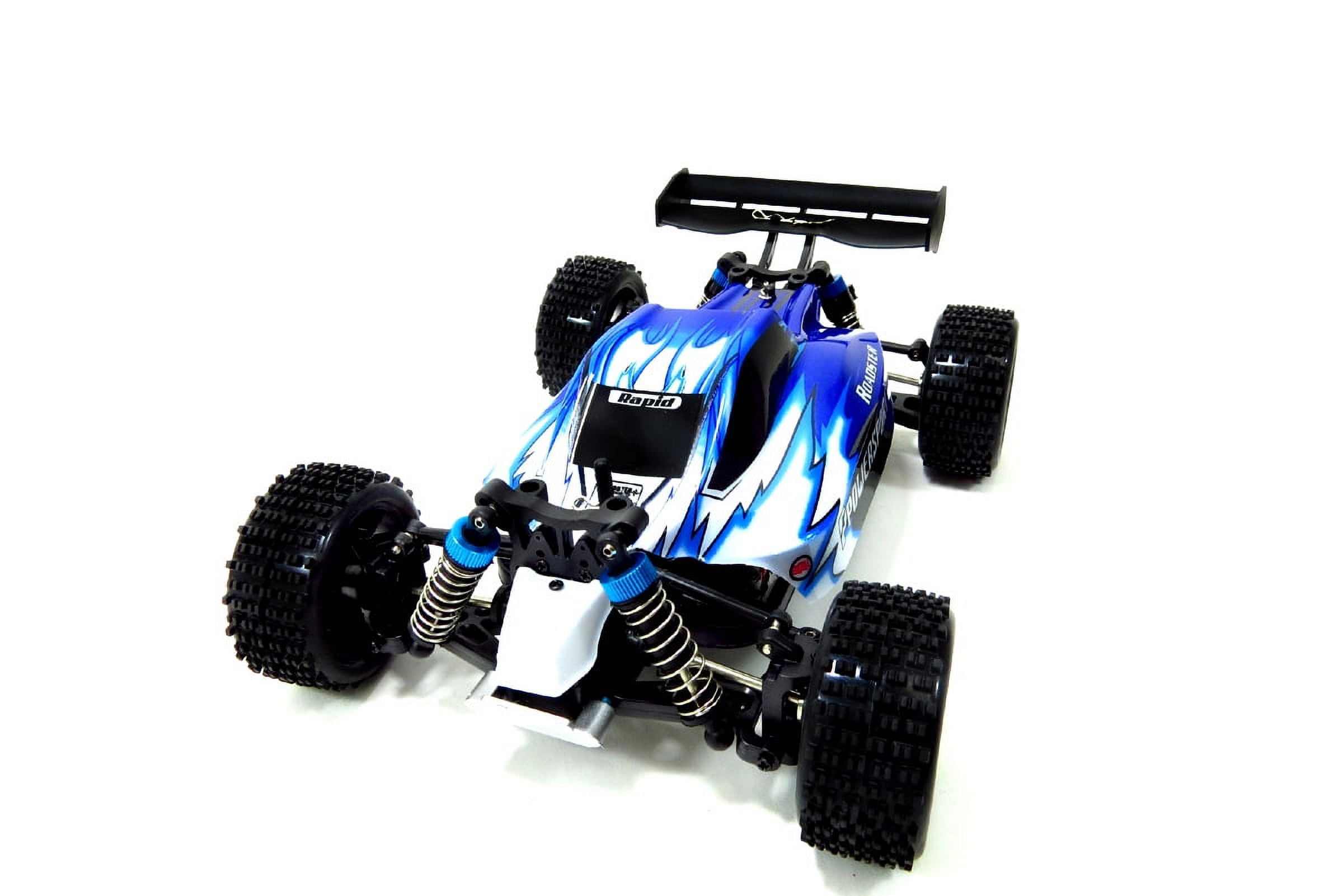 WL Toys 4WD Off-Road Buggy RC Car (Blue) - Walmart.com
