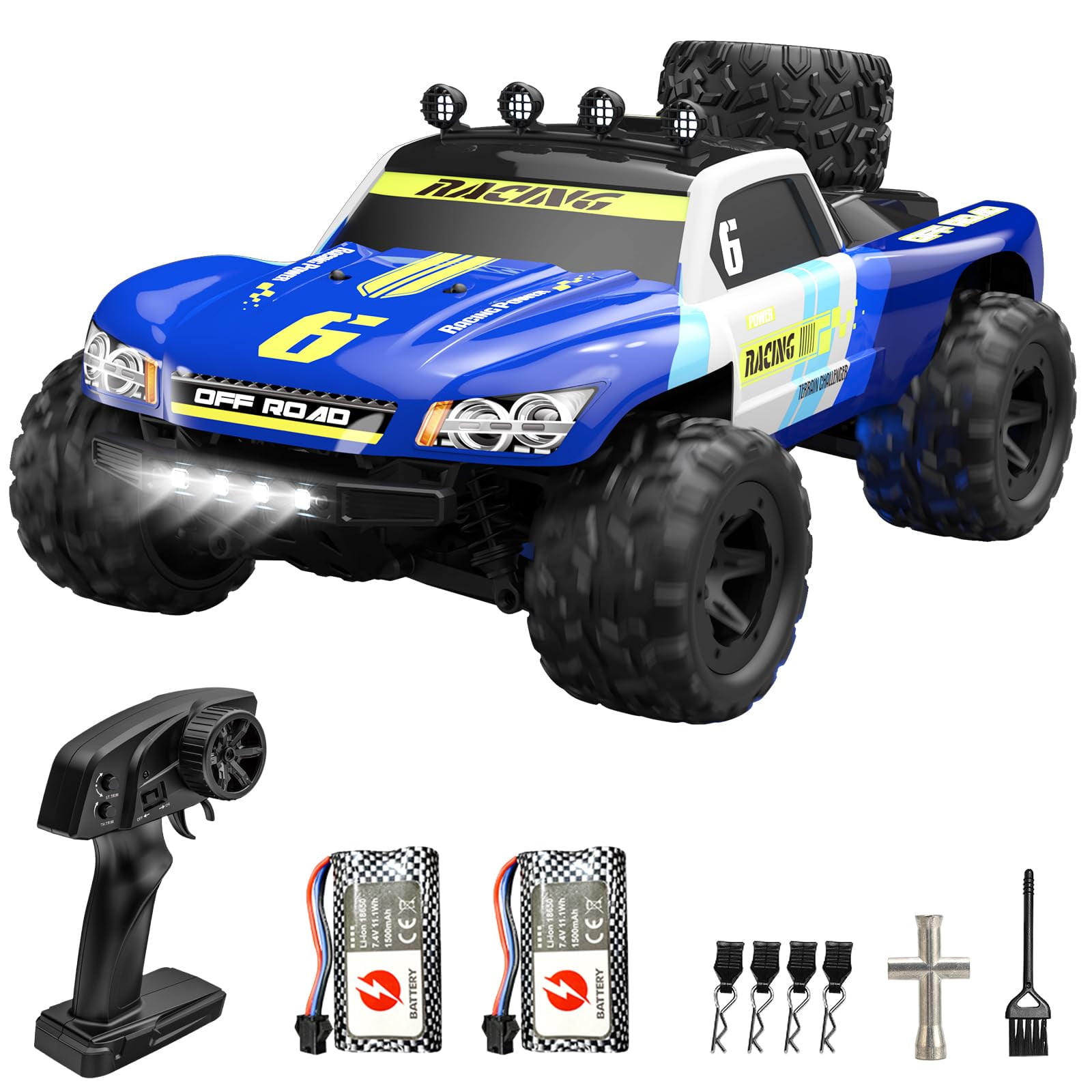 1:18 RC Cars, High Speed Fast 40+ KPH RC Drift Car, 4x4 Offroad Rock ...