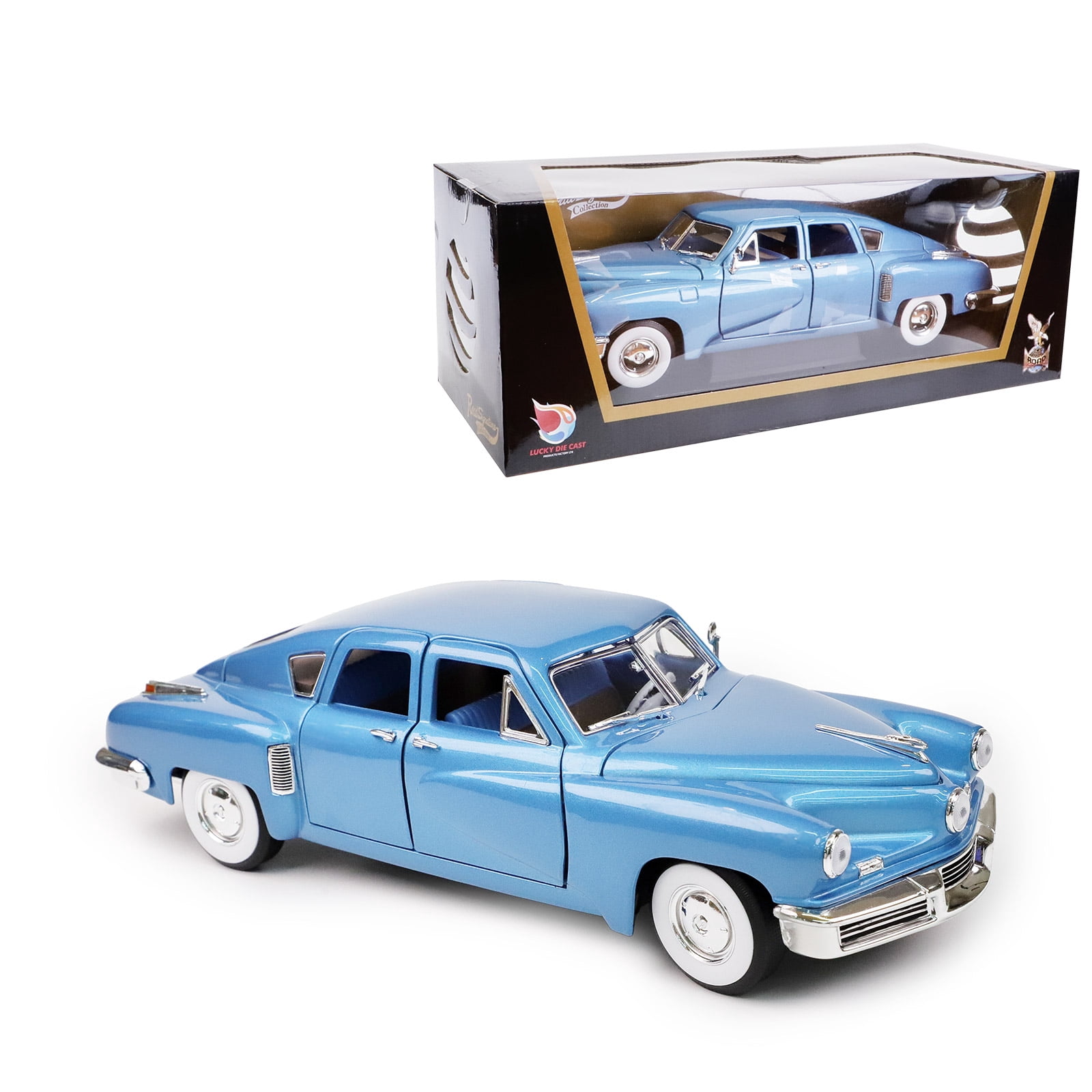 1:18 Scale 1948 Tucker Torpedo Blue Die-Cast Replica - Tucker 48 ...