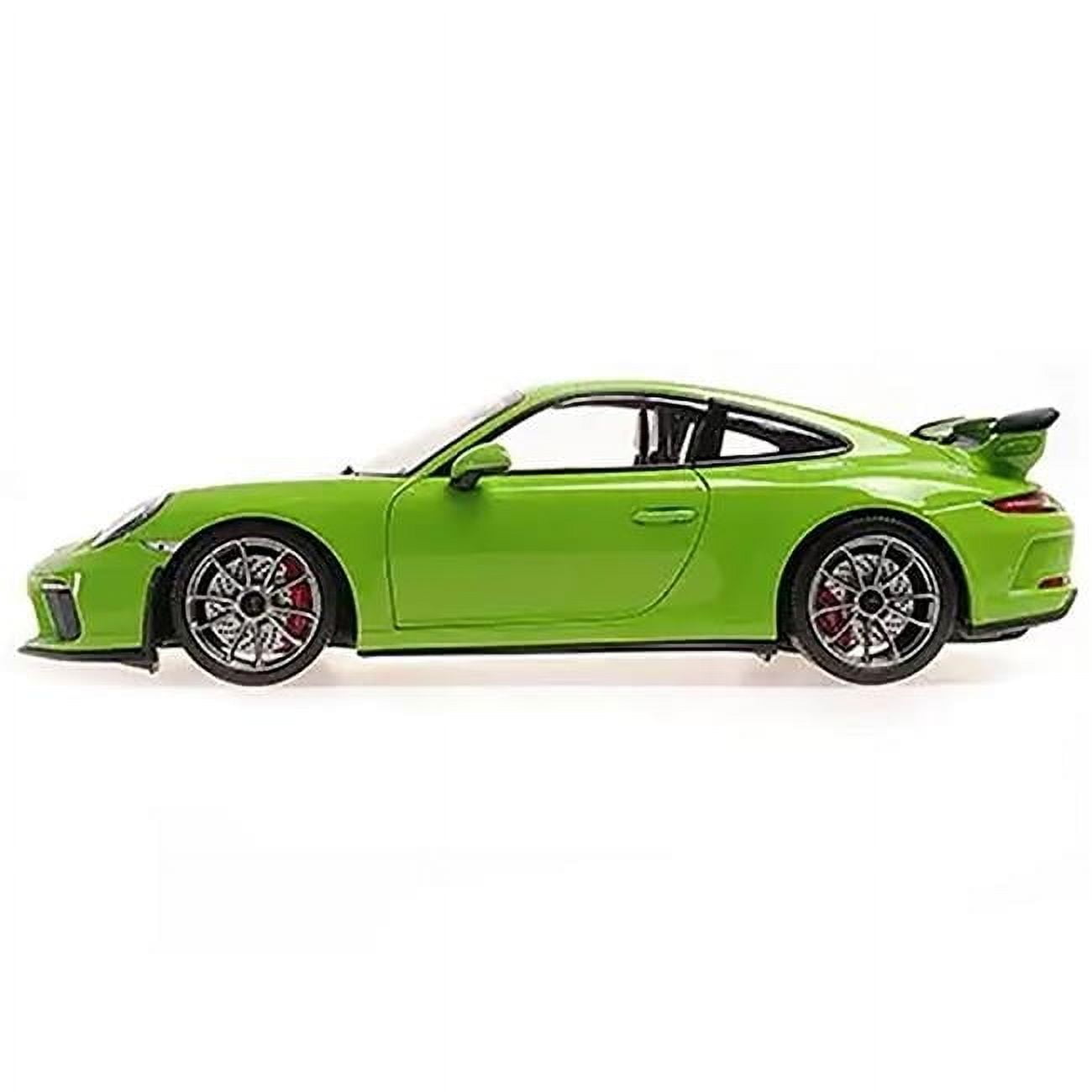 1-18 Scale 2018 Porsche 911 GT3 Yellow Green Shmee150 Limited Edition ...