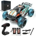 1-18 Scale 38 Plus km-h 2.4GHz High Speed 4WD Off Road Monster Remote ...