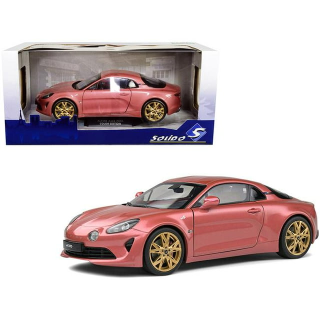 1-18 Scale Diecast 2021 Alpine A110 Rose Bruyere Wheels Model Car ...