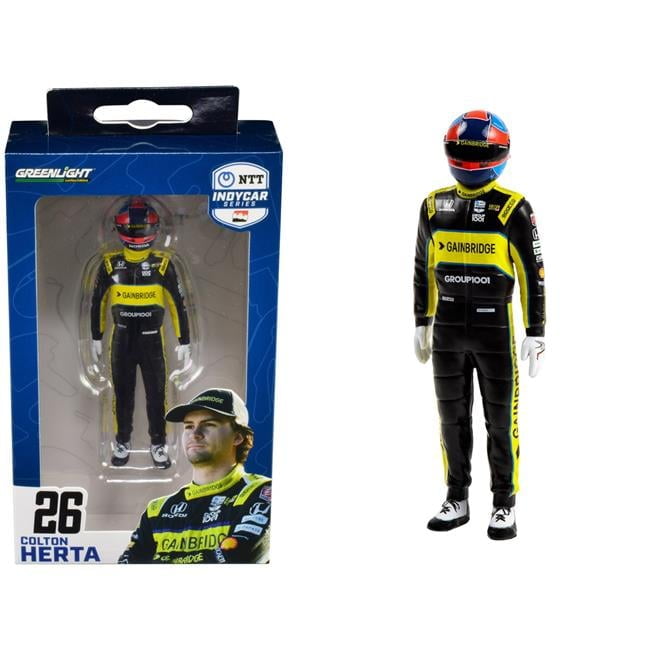 1-18 Scale NTT IndyCar Series No.26 Colton Herta Driver Gainbridge ...